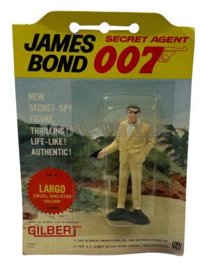 JAMES BOND ‘LARGO’ FIGURE, GILBERT (JBLFB) | Moviebilia