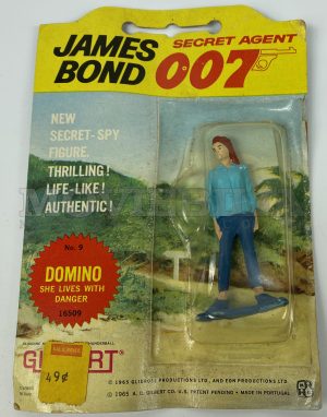 JAMES BOND ‘DOMINO’ FIGURE, GILBERT | Moviebilia