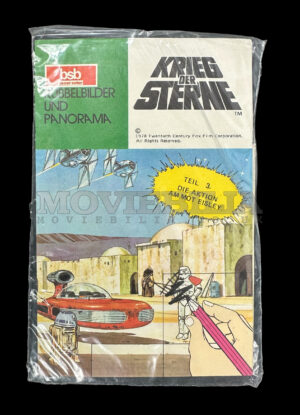 STAR WARS Letraset Action Transfer Set 3, German | Moviebilia